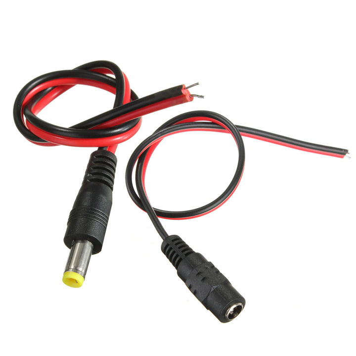 -5.5 x 2.1mm DC Power Jack Plug CCTV Camera power connection line | Lazada PH