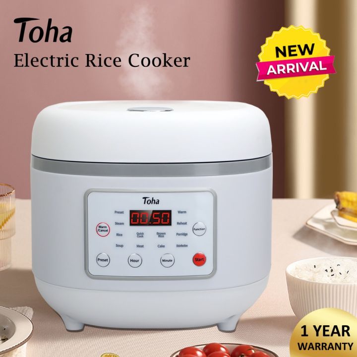 Rice Cooker Toha Electric Rice Cooker 5L Smart Multifunction Digital ...