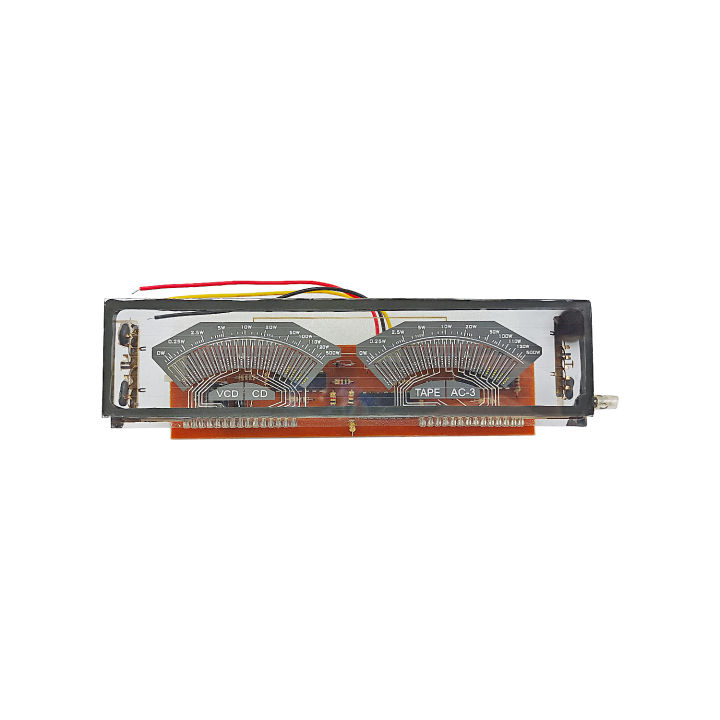 Dual-Channel Vfd Amplifier Audio Stereo Fluorescent Display Vu Meter ...