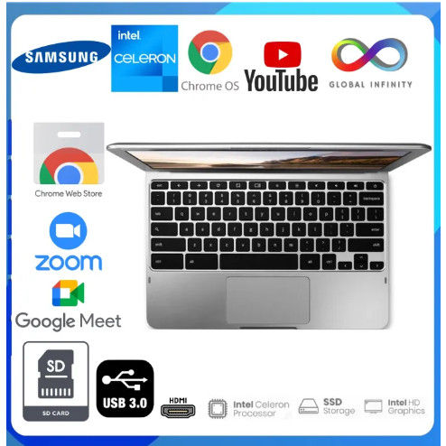 Samsung Chromebook SLIM BOOK And Office Use, 4 GB RAM 32GB eMMC 12 Inch ...