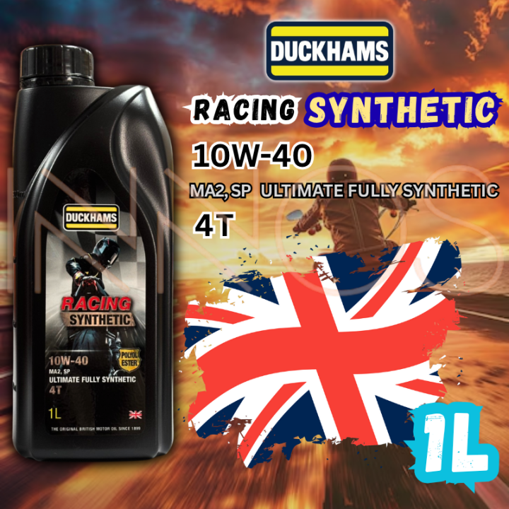 DUCKHAMS Synthetic 10W-40 POLYOL ESTER ขนาด 1L น้ำมันเครื่องดั๊กแฮมส์ ...