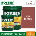 Boysen Color Series Permacoat Flat Latex Acrylic Latex Paint 1L / 4L ...