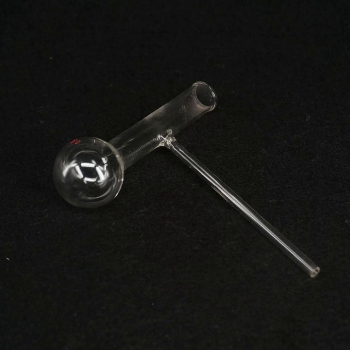 30ml kaca penyulingan Flask bulat bawah dengan Side Arm Distilling Lab ...