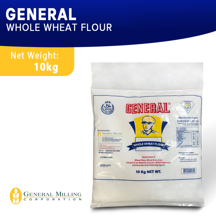 General Whole Wheat Flour 10kg | Lazada PH