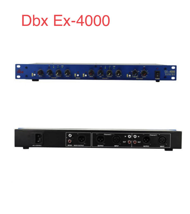 DBX EX-4000 Professional Audio Aural Exciter Type (black) | Lazada PH