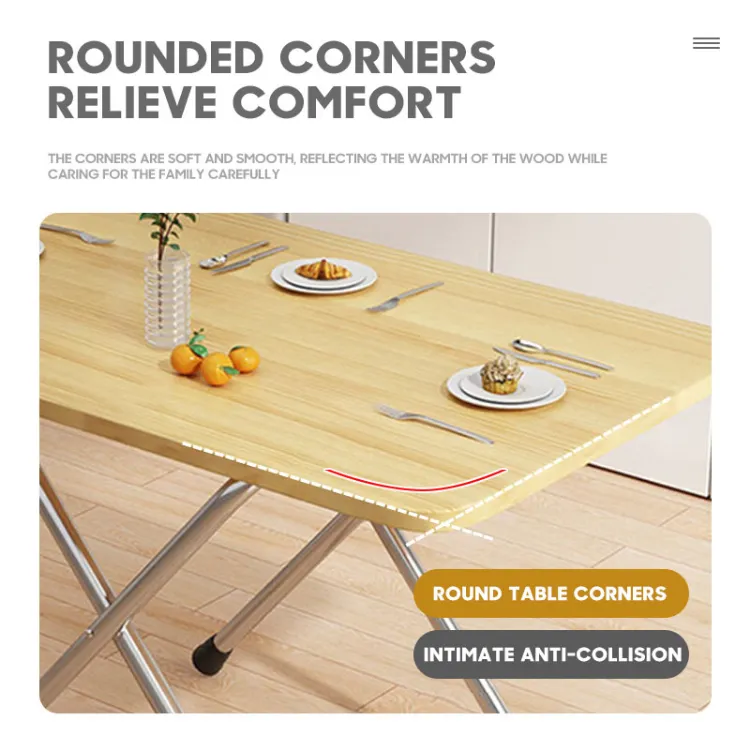 Dining Table Folding table Square Table Picnic Table Portable Outdoor ...