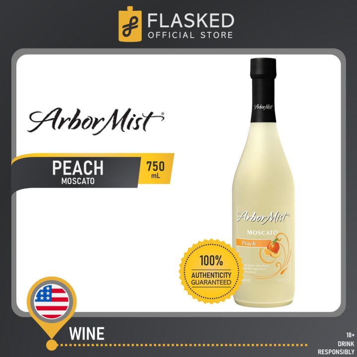 Arbor Mist Peach Moscato Wine 750mL | Lazada PH