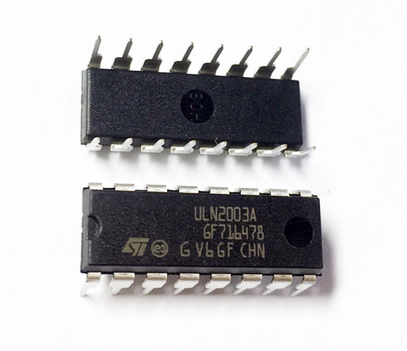2PCS/LOT STMICROELECTRONICS ULN2003A DARLINGTON TRANSISTOR ARRAY, NPN ...