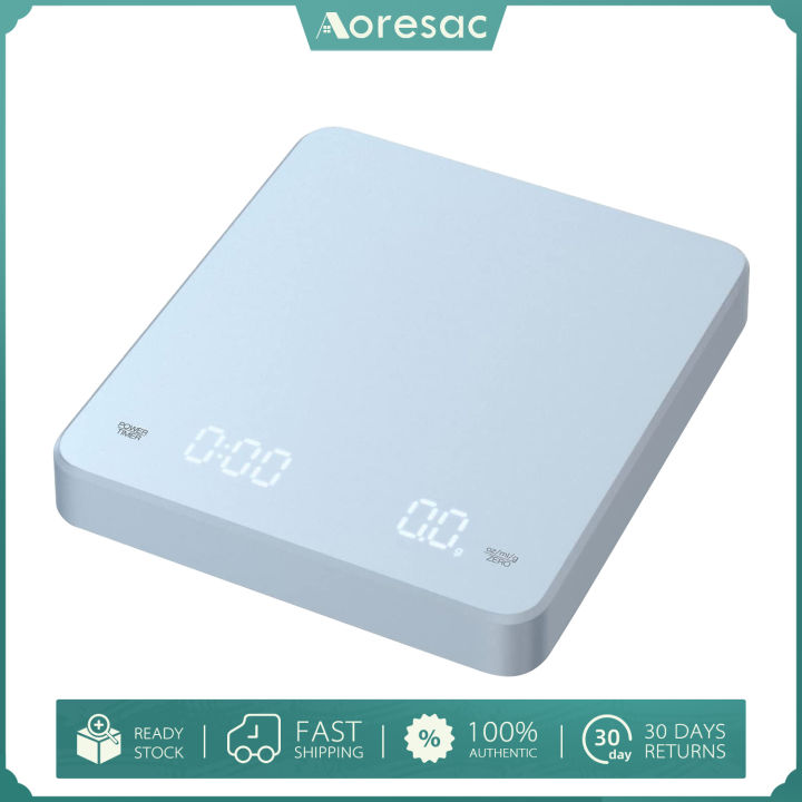 Digital Coffee Scale with Timer LED Screen Espresso Scale Built-in ...