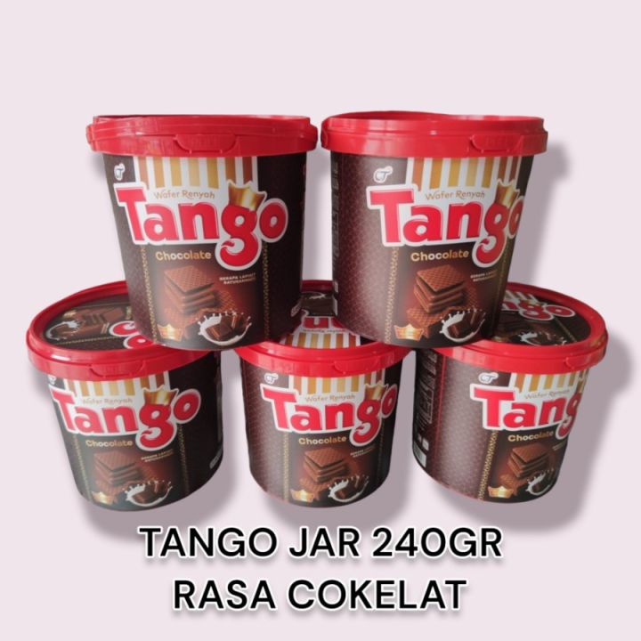 Tango Wafer Renyah Jar / Toples 240gr Chocolate | Lazada Indonesia