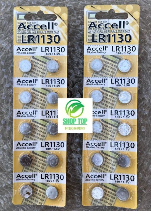 Lr1130 189 Accell Button cell Battery Alkaline Battery | Lazada PH