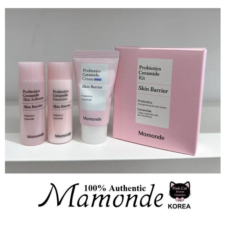 MAMONDE Probiotics Ceramide Kit (3 Items) Skin barrier Korean Cosmetics ...