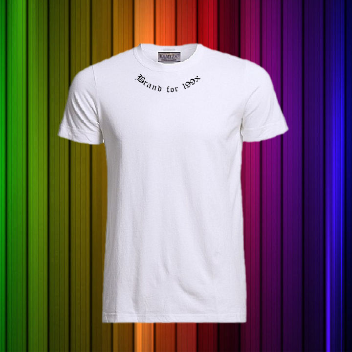 CUSTOMIZED TSHIRT UNISEX BRAND FOR 199x | Lazada PH