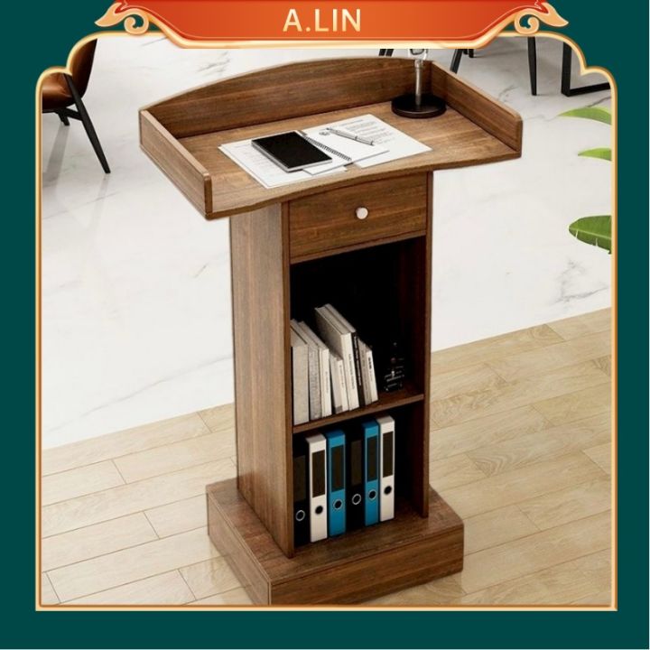 A LIN Standing 60*42*108CM podium Simplicity multifunction Yingbintai ...