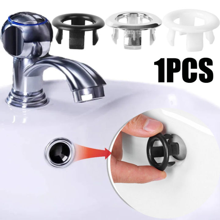 Kitchen Bathroom Basin Decoration Bathtub Sink Hole Circular Overflow ...