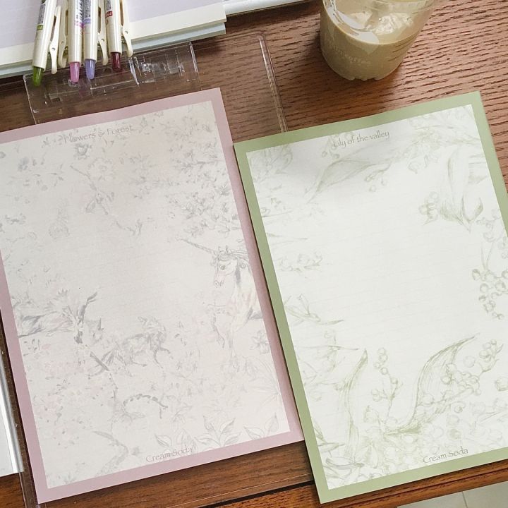 CREAMSODA cream soda beat paper b5 double-sided learning paper | Lazada PH