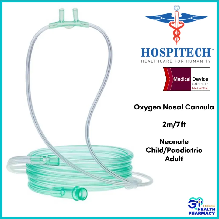 Nasal Oxygen Cannula, Adult/Paediatric Children/Neonate, 1 pc/pkt | Lazada