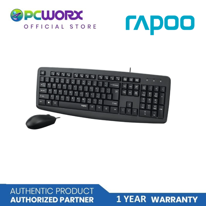 Rapoo NX1600 Wired Optical Keyboard & Mouse | Mice and Keyboard | Rapoo ...