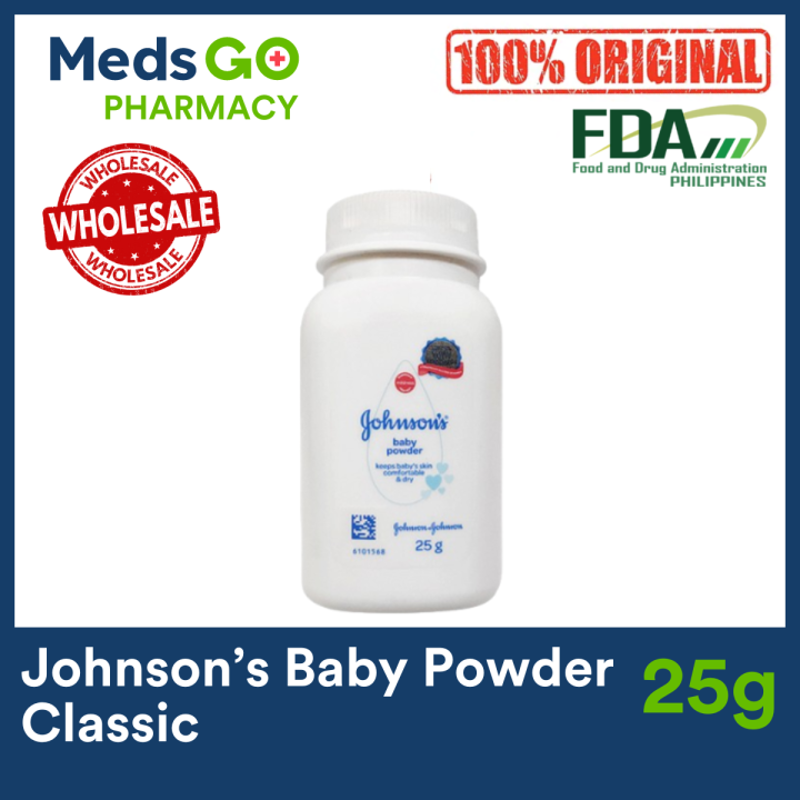 JOHNSON'S Baby Powder Classic 25g | Lazada PH