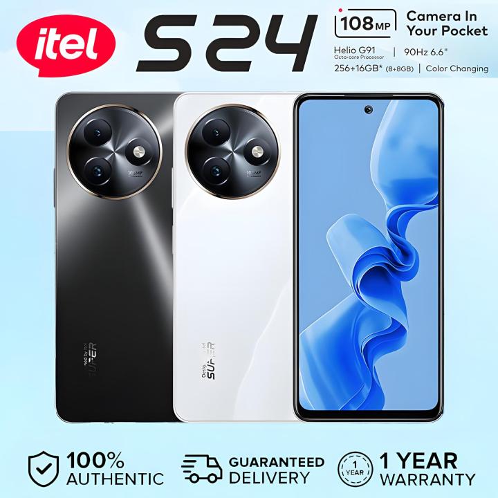 Itel S24 5G Cellphone Original Android13 Phone Smartphone 16Gb+256Gb ...