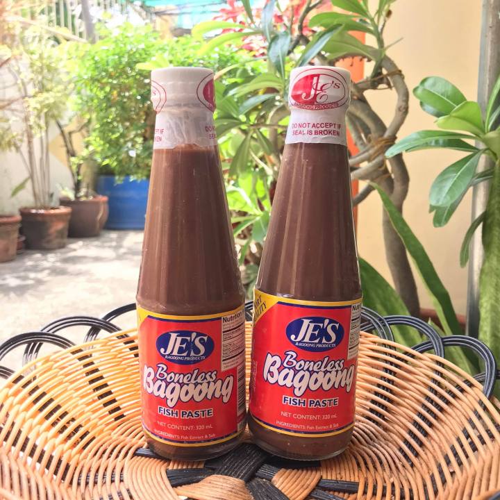 Set of 2 pcs Pangasinan Boneless Bagoong Isda (Fish Paste) 320ml/bottle | Lazada PH