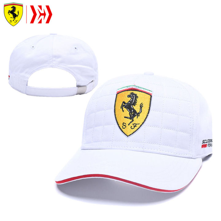F1 Formula Scuderia Ferrari Team Cap Curved Brim Cap Golf Cap for Men ...