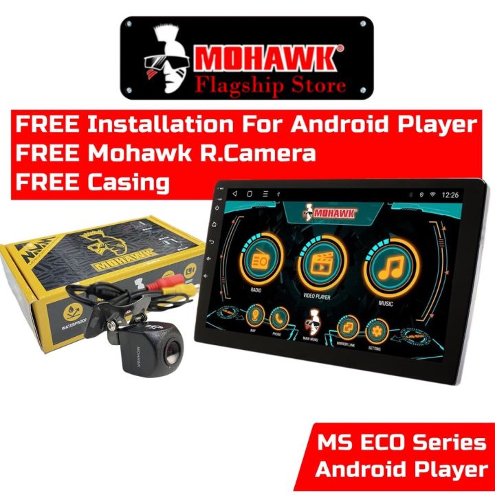 Free Camera Mohawk MS Eco Series Car Android Player AHD IPS Screen For ...