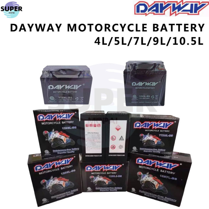 Motorcycle Battery Dayway | Lazada PH