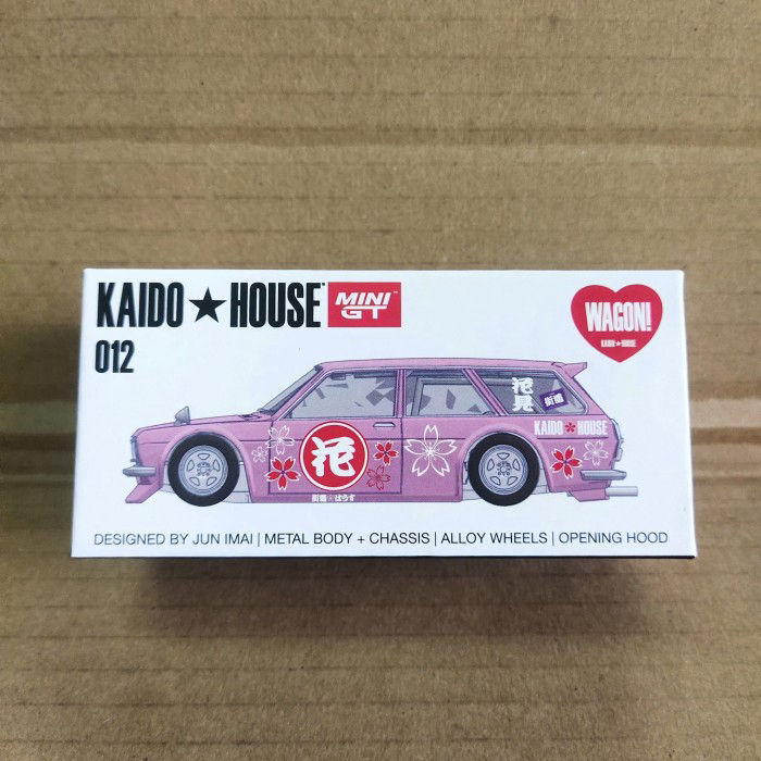 OPEN Mini GT x Kaido House Datsun 510 Wagon Hanami Pink 012 | Lazada ...