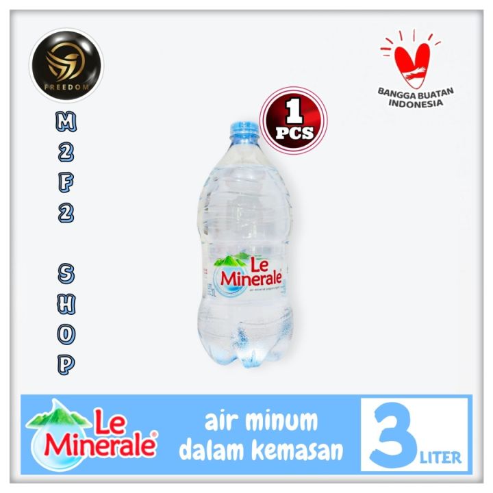 Air Mineral Le Minerale Baby Galon + isi 3 liter (Kemasan Satuan ...