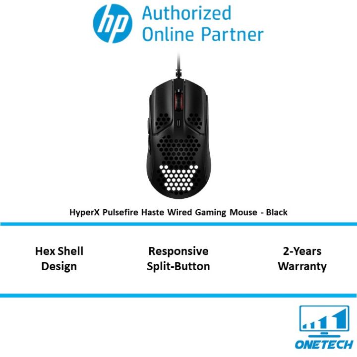 HyperX Pulsefire Haste Wired/Wireless Gaming Mouse (4P5P9AA/4P5D7AA ...