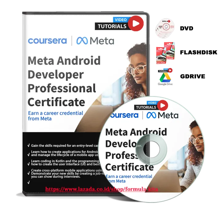 VIDEO TUTORIAL META ANDROID DEVELOPER PROFESSIONAL CERTIFICATE | Lazada Indonesia