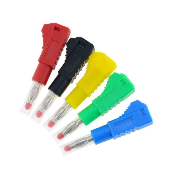 5PCS 4mm Transparent Sheath Retractable Tube Stackable Banana Plug Wire ... 5PCS 4mm Transparent Sheath Retractable Tube Stackable Banana Plug Wire ...