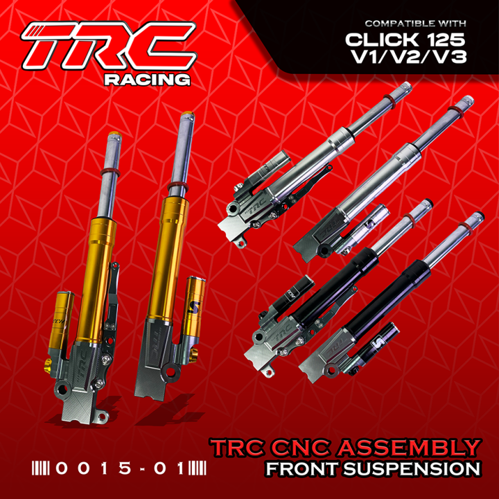 TRC Racing Click v1 v2 Genio/BEAT FI Front Shock Assembly Adjustable ...