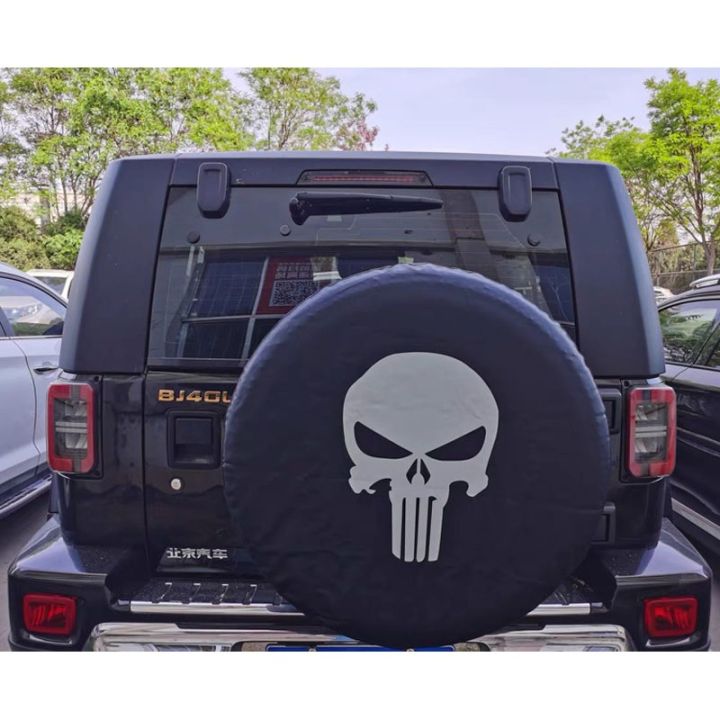 15-17 Inch PVC Leather Spare Tire Cover Spare Tyre Cover Case Rear ...