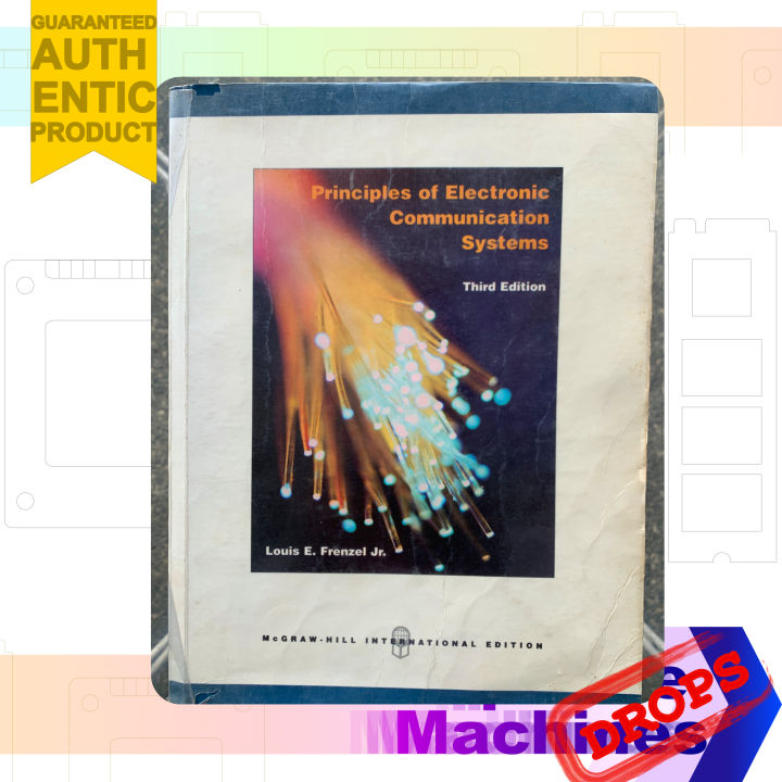 Principles of Electronic Communication Systems Third Edition by Louis Frenzel Jr. (USED) | Lazada PH