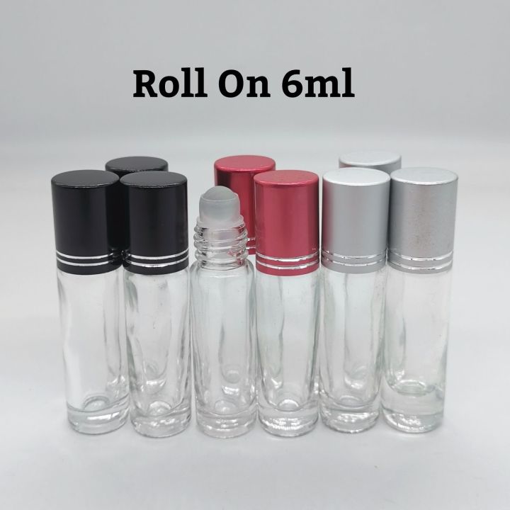[ 24 Pcs/set ] 6mL Roll On Refillable Bottle (#268)/Botol Kosong Roller ...