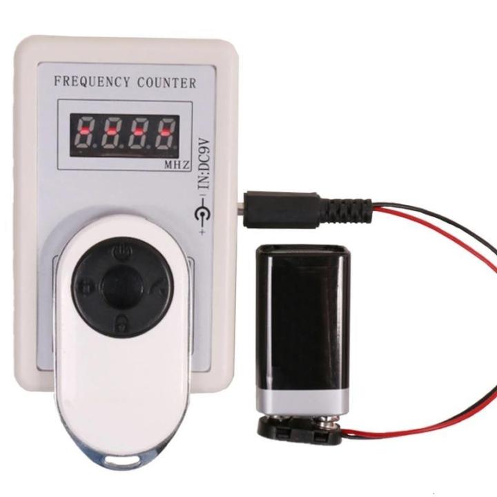 Digital Frequency Meter Counter Wireless Remote Control Detector Tester ...