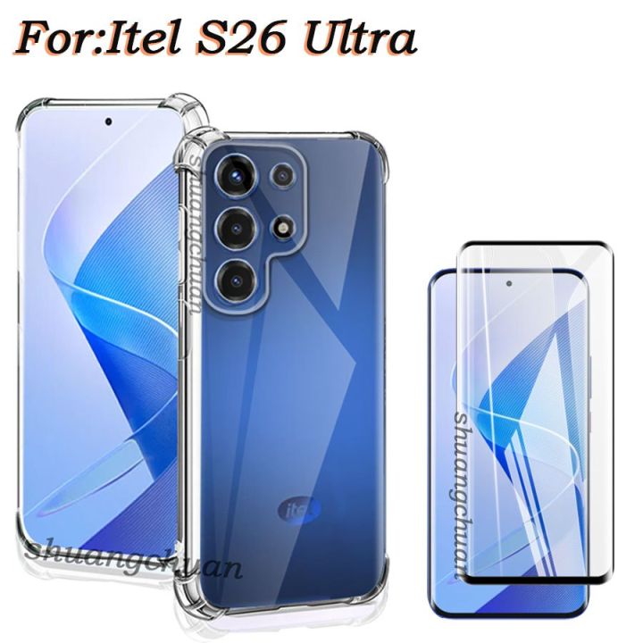 For Itel S26 Ultra Transparent phone case anti-drop phone case itel A70 ...