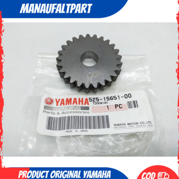 GEAR GIGI SELAH KICK STATER RX K RX KING ORIGINAL YAMAHA KODE 525-15651-00 | Lazada Indonesia