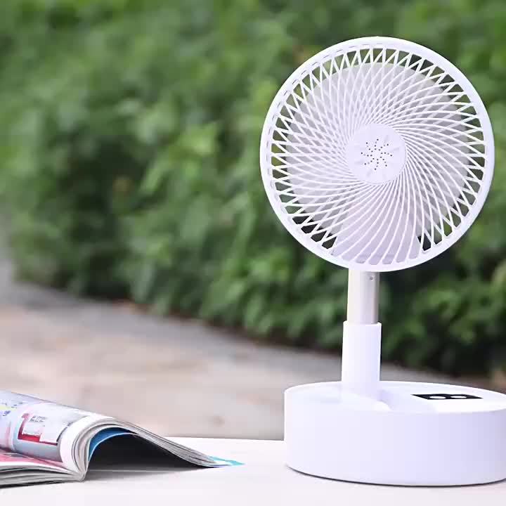 Jenis mudah dibawa usb Kipas Mengecas Berelastik Lipat Alat Kawalan ...