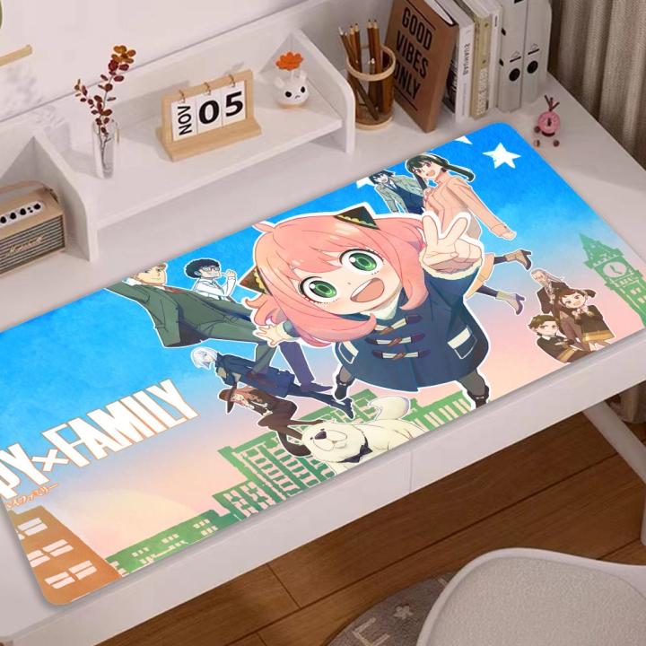 Anime Spy X Family Mouse Pad Anya Forger Loid Yor Bond Mousepad ...