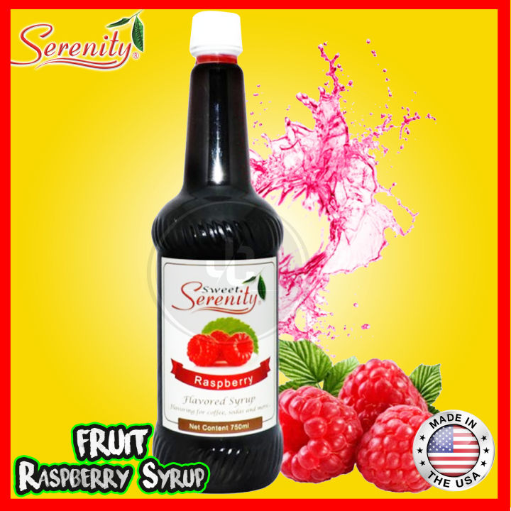 Sweet Serenity Raspberry Syrup 750ml Fruit Flavored | Lazada PH