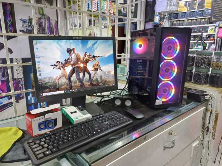 gaming pc full set Full LED i3/i5 | Lazada
