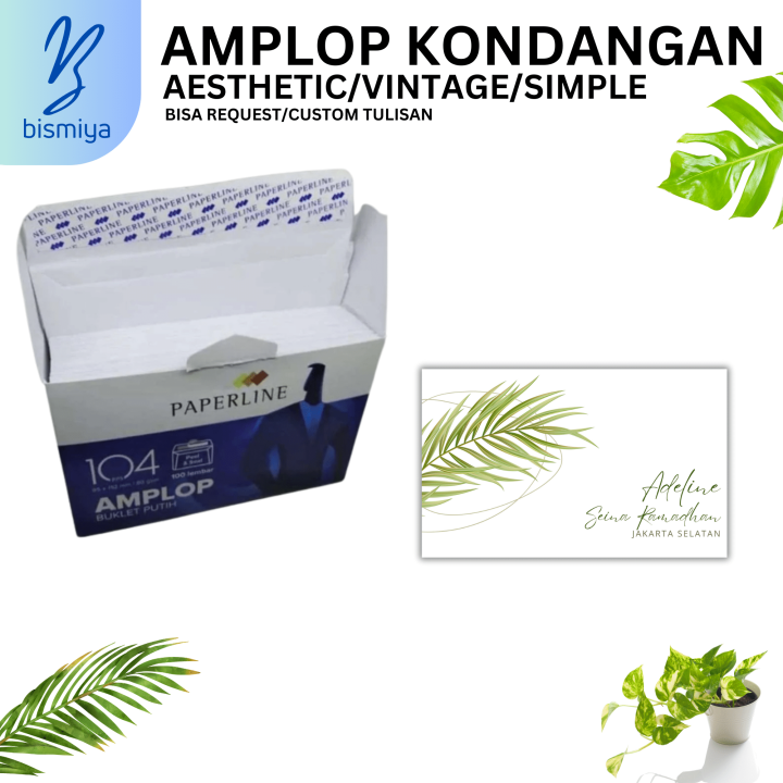Amplop Motif Custom Kondangan Buwuhan Persembahan Sedekah Infaq I Free ...