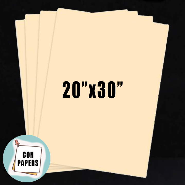 Buff Paper 20"x30" Rolled (300gsm) | Lazada PH