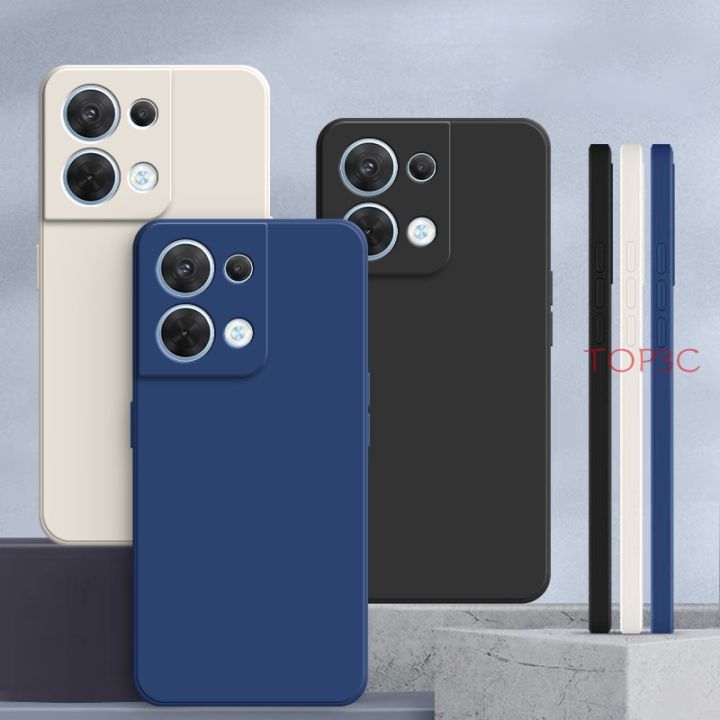 OPPO Reno 8 5G Reno 8 Pro 7 Pro 8Z 7Z Liquid Silicon Case Phone Full ...
