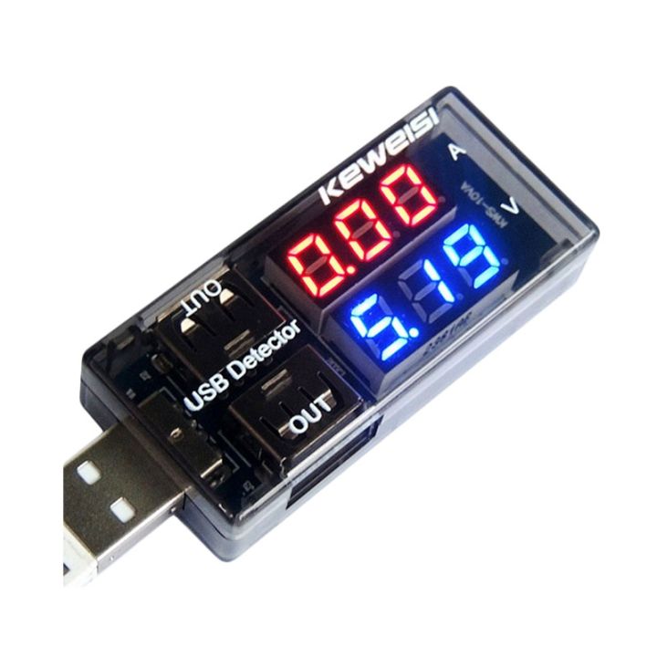 Keweisi KWS-10VA 3-9V 3A USB Voltage and Current Tester | Lazada.co.th