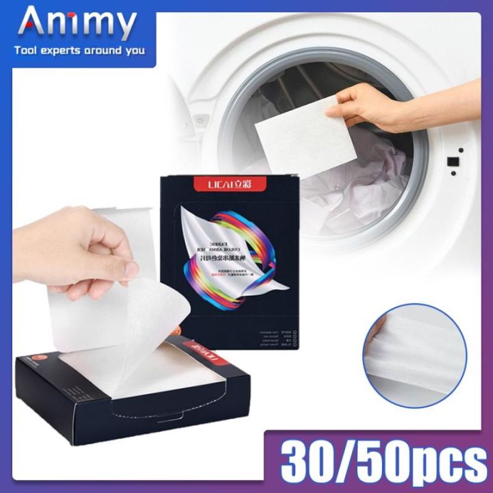 Clothes Anti-staining Laundry Paper Nano Anti-dye Laundry Tablets ...