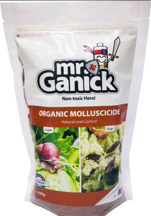 Baba Organic Molluscicide 500g - Organic Pesticide for Snail, Slug ...